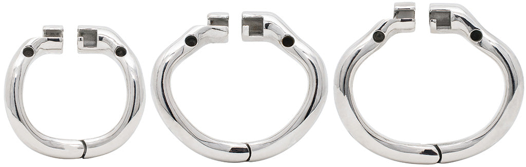 Stainless Steel Hinged Back Ring - 40mm/45mm/50mm/55mm– House of Denial