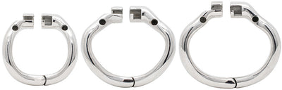 Stainless Steel Hinged Back Ring - 40mm/45mm/50mm/55mm– House of Denial